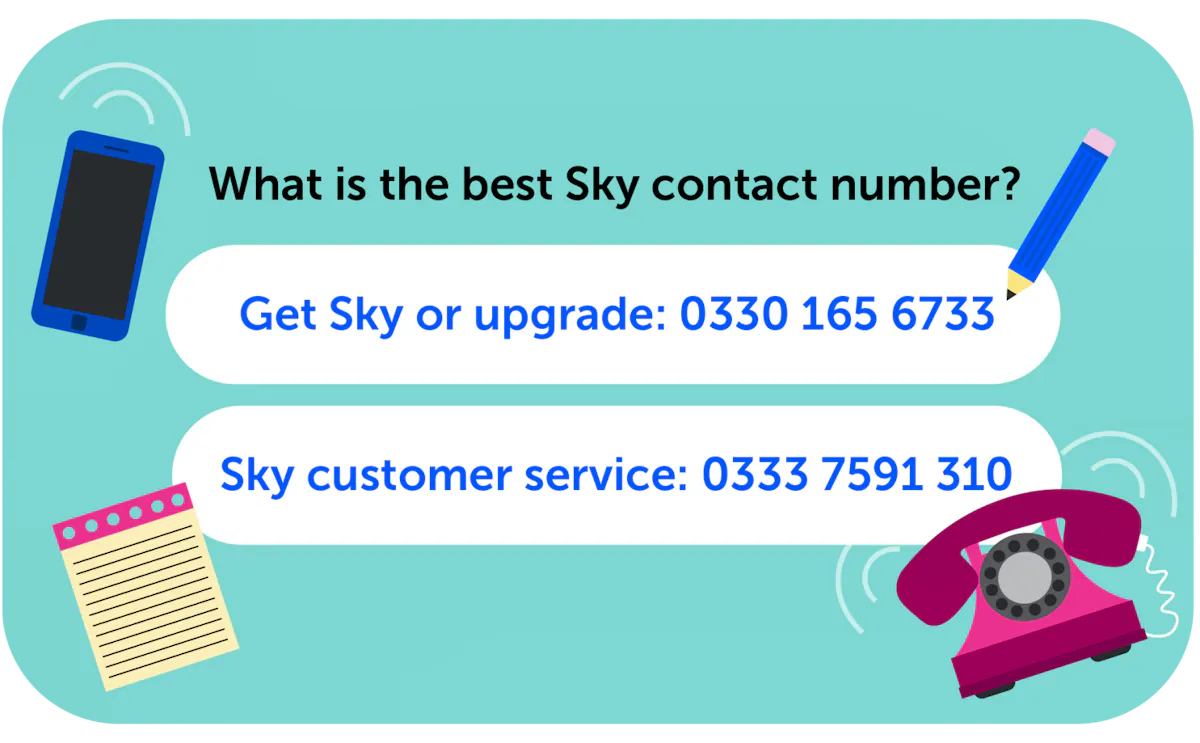Sky Contact Number | How to get in touch with Sky | Digital TV